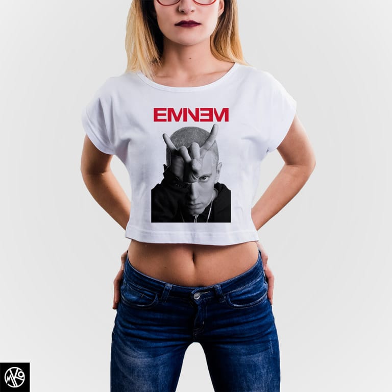 Eminem Devil crop top majica - MKO Clothing