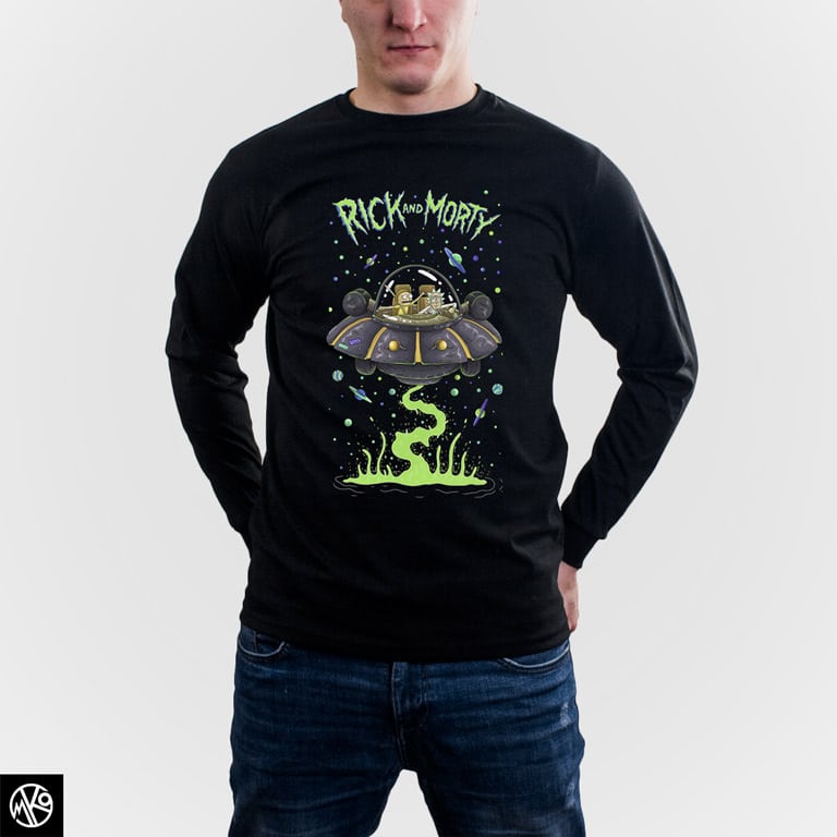 Rick And Morty Spaceship duks - MKO Clothing